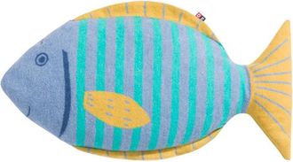 David Fussenegger Kissen gefüllt Juwel Fisch 30 x 54 cm Blau