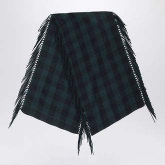 Destin Schultertuch aus Woll-Kaschmirgemisch mit Karomuster british-green