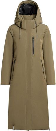 Khujo Winterjacke khujo Wintermantel LOFI 3 warm wattiert, wasserabweisend, abnehmbare Kapuze