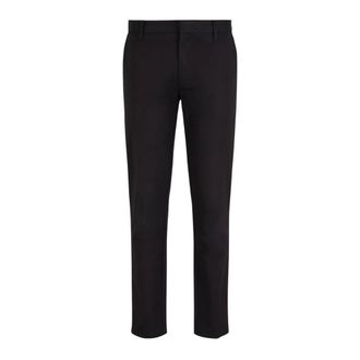 Emporio Armani Comfort-Gabardine Chinos - - Trousers - Herren - Schwarzk - 2XL