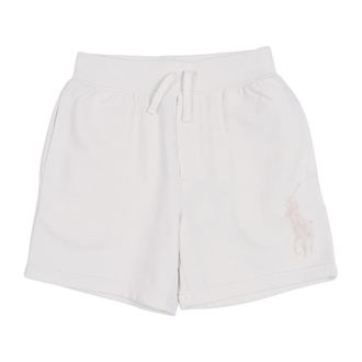 Polo Ralph Lauren Shorts in Felpa - - Shorts - Damen - Wei&szlig; - M