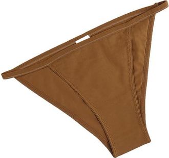 Generic Sous-v&ecirc;tements en coton pour femmes, grande taille, bikini &agrave; taille haute, sous-v&ecirc;tements pour femmes, shorts pour gar&ccedil;ons, caf&eacute;, XL