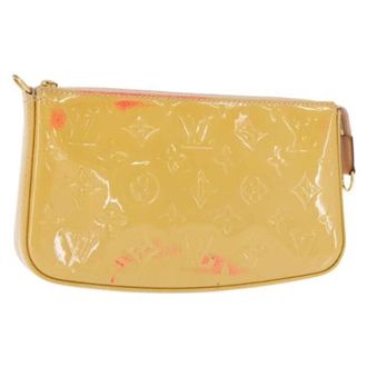 Louis Vuitton Pochette en cuir vintage Pre-owned - Femme - Pre-owned - Beige - Taille: ONE Size