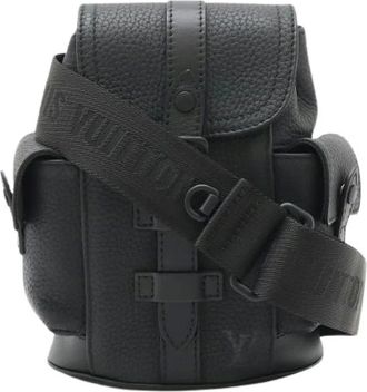 Louis Vuitton Christopher XS Sac bandouli&egrave;re Pre-owned - Femme - Pre-owned - Noir - Taille: ONE Size