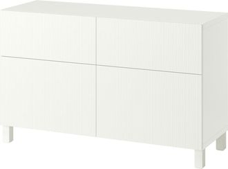 IKEA BEST&Aring; Aufbewkomb.+T&uuml;ren/Schubladen