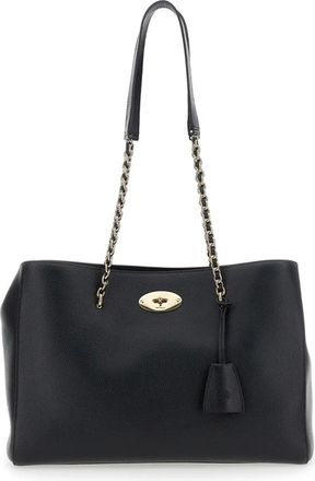 Mulberry Femme, Sacs, Noir, Taille: ONE Size Shopper Noir avec Anses Cha&icirc;ne