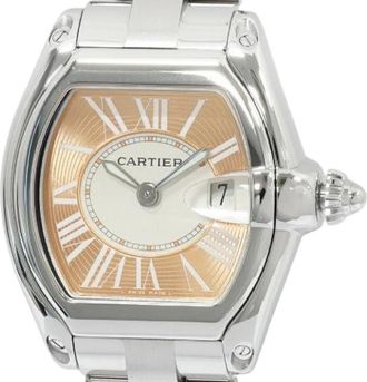 Cartier Pre-owned Roadster Stainless Steel Limited - Femme - Pre-owned - Rose - Taille: ONE Size