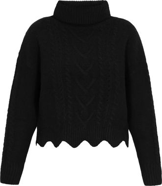 Mymo Pullover Frauen Schwarz