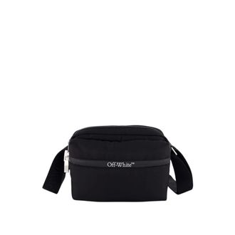 Off-white Homme, Sacs, Noir, Taille: ONE Size Sac Bandouli&egrave;re Outdoor en Nylon