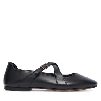 Tommy Hilfiger Ballerinas Tommy Hilfiger Th Buckle Cross Strap Maryjane FW0FW09431 Schwarz