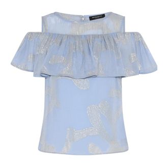 Bruuns Bazaar AmmandraBBZinasa Bluse - - Blouses & Shirts - Damen - Blau - M