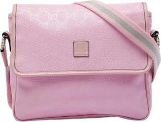 Gucci Sac bandouli&egrave;re vintage Pre-owned - Femme - Pre-owned - Rose - Taille: ONE Size