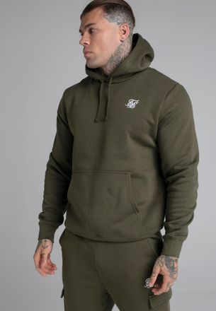 Siksilk Herren Khaki Essential Overhead Hoodie 6XL