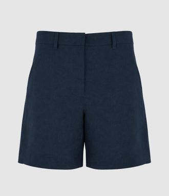 Max Mara Short Party Blu Notte
