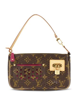 Louis Vuitton sac Pochette Accessoires (2006) - Marron