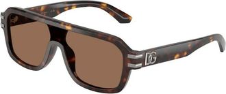 Dolce & Gabbana unisex, Accessoires, Brun, Taille: ONE Size Lunettes authentiques et &eacute;l&eacute;gantes de qualit&eacute; premium