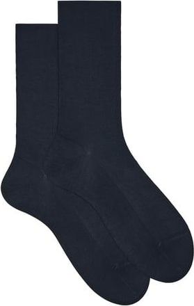 Dor&eacute; Dor&eacute; Chaussettes jambe sensible sans bord &eacute;lastique en coton m&eacute;lang&eacute;