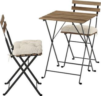 IKEA T&Auml;RN&Ouml; Tisch+2 St&uuml;hle/au&szlig;en