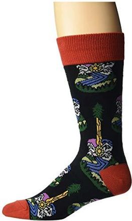 Socksmith Racines acoustiques, Noir-mnc2080, taille unique