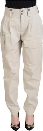 Dolce & Gabbana Femme, Pantalons, Beige, Taille: 34 FR Jeans