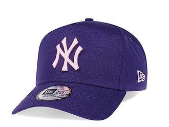 New Era New York Yankees Purple Pink Edition A Frame Snapback Casquette, lilas, taille unique