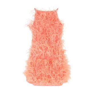 Cult Gaia Lachs Crepe Shannon Mini -Kleid Cult Gaia