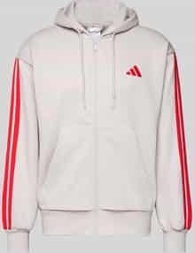 adidas Sweatjacke mit Kapuze