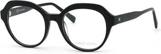Enrico Coveri Lunettes de vue, ECV172, montures de vue femme, adapt&eacute;es &agrave; tous les types de lentilles