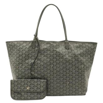 Goyard Pre-owned Saint Louis Coated Canvas Tote Bag - - Pre-owned - Damen - Grau - ONE SIZE