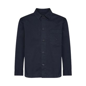 Saint Laurent Casual Shirt - - Shirts - Herren - Blau - M
