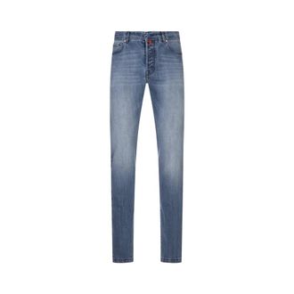 Kiton Herren, Jeans, Blau, W40Größe
