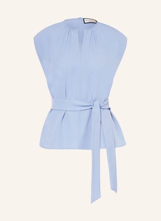 Sem per Lei Sem Per Lei Blusentop Mit R&uuml;schen blau