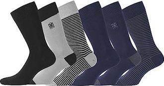 Serge Blanco Homme Chaussettes Ser/Chvx6/1, AS3/BC, 43-46 EU