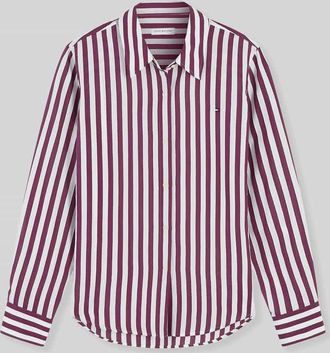 Tommy Hilfiger Langarmbluse mit Streifen-Muster