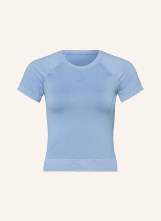 Nike Funktonsshirt Pro Seamless blau
