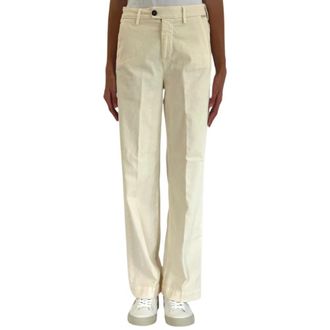 Roy Rogers Pantalone Lais - - Trousers - Damen - Beige - W32