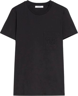 Max Mara Femme, Tops, Noir, Taille: 40 FR T-shirt Papaia