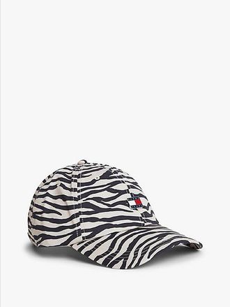 Tommy Hilfiger Casquette &agrave; imprim&eacute; z&egrave;bre et plaque logo
