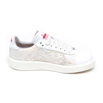 Diadora White Heritage Game W Fuse Schuhe - - Shoes - Damen - Wei&szlig; - 36 1/2 EU