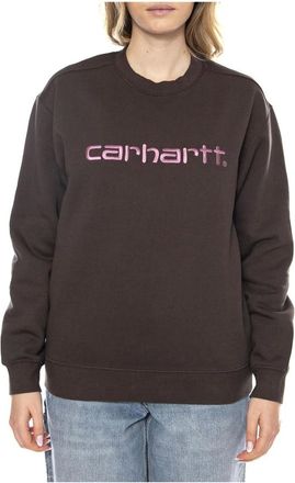 Carhartt Work in Progress Femme, Sweatshirts et sweats &agrave; capuche, Brun, Taille: 36 FR W SweaT-shirt