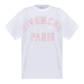 Givenchy Kurzarm-T-Shirt - - Tops - Damen - Wei&szlig; - S