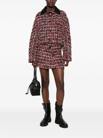 Iro Tweed Jacket - Red