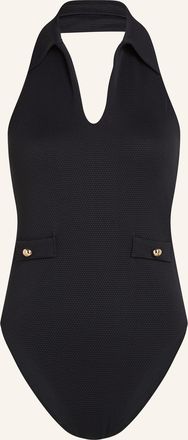 Karl Lagerfeld Badeanzug schwarz