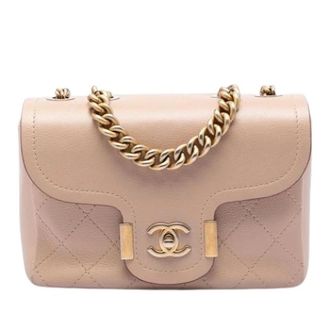 Chanel Pre-owned Vintage Flap Bag - - Pre-owned - Damen - Beige - ONE SIZE