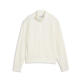 Puma Veste de golf &agrave; demi-zip Boulder Femme, Accessoires, Blanc, XXL