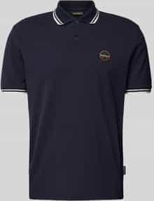 Napapijri Regular Fit Poloshirt mit Label-Badge Modell MACAS