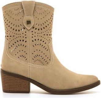 Mtng Bottines &agrave; Talons Femme TANUBIS 55485 | 61729 | Beige