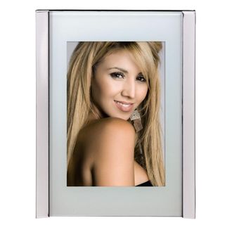 Hama Portrait Bilderrahmen Tokio (Fotogr&ouml;&szlig;e 15 x 20 cm), Metall, Silber