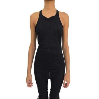 Rick Owens Femme, Tops, Noir, Taille: 36 FR Basic Tank