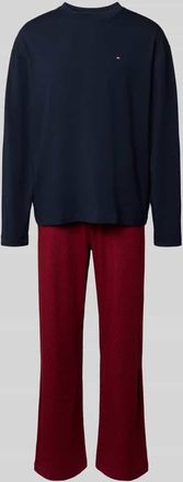 Tommy Hilfiger Regular Fit Pyjama aus Baumwoll-Mix